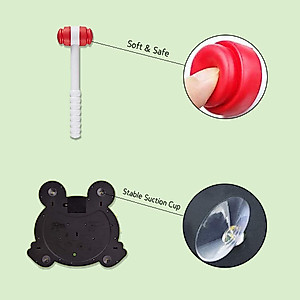 Boxgear Whack a Frog Game Pounding Toy for Kids with 2 Small Toy Hammers - Educational Toy for Toddler Game - Preschool Learning Toy for 3-Year-Old Boys/Girls and Up