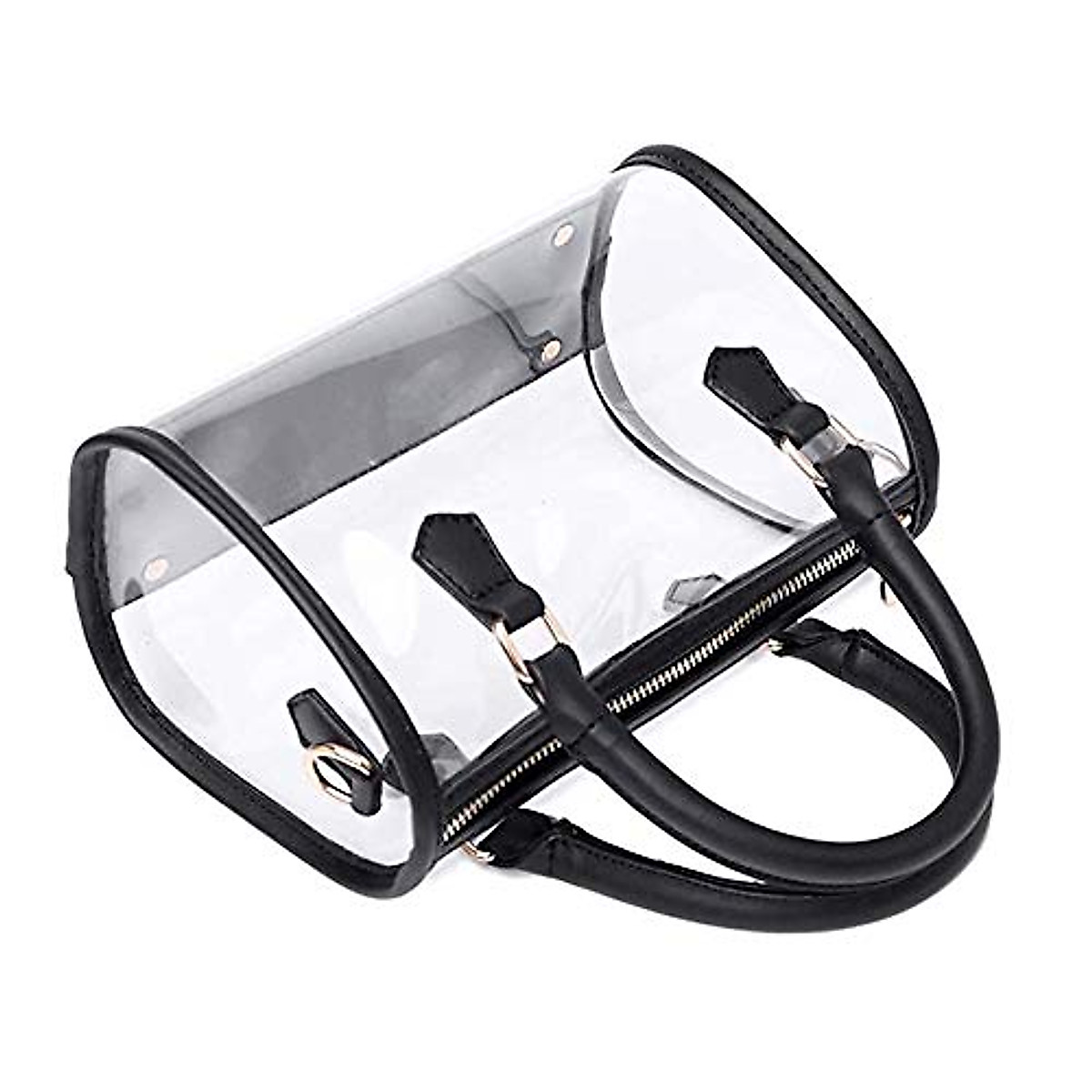 KEEPOP Women Clear Shoulder Bag Transparent Handbag and Purses PVC Crossbody Bage