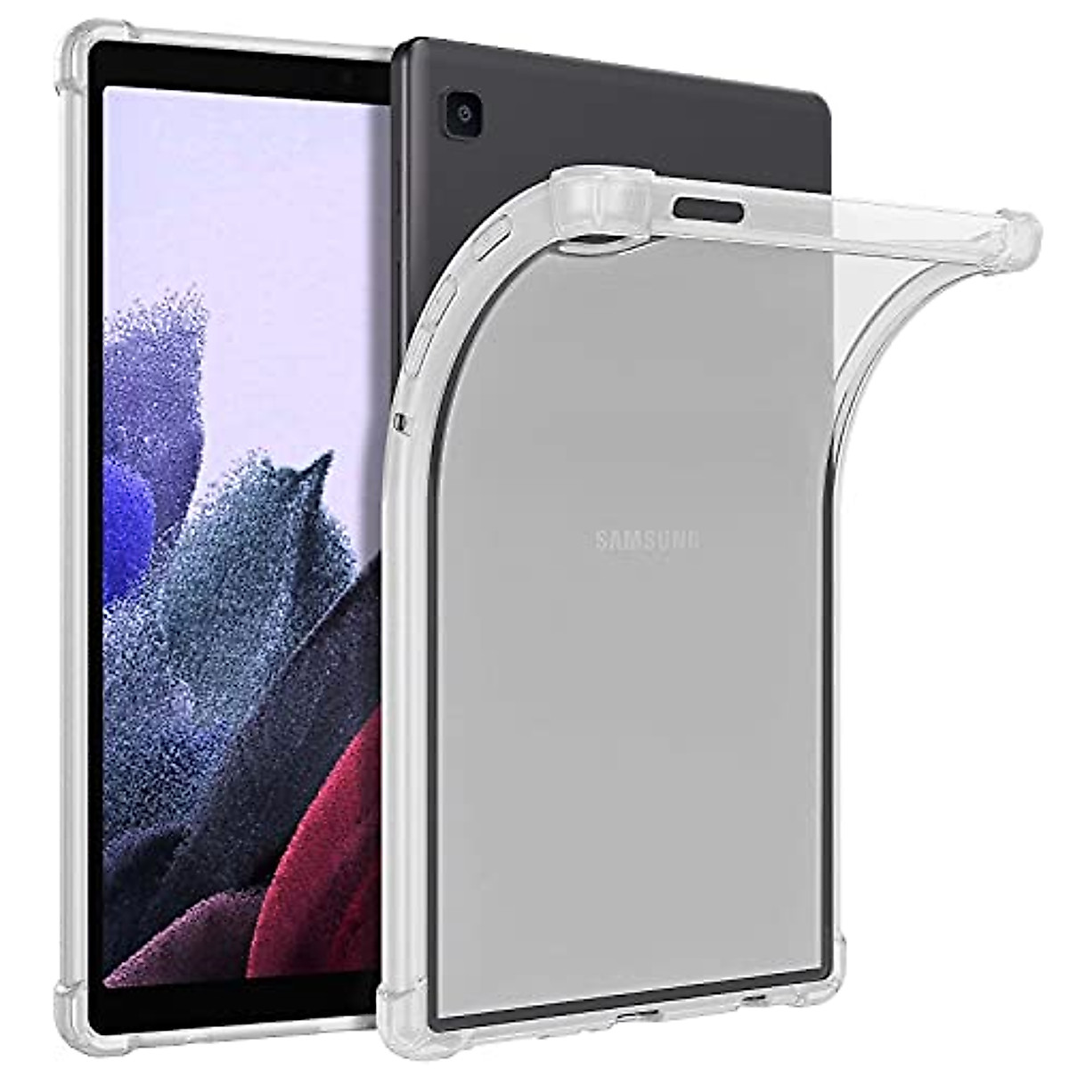 TiMOVO Clear Case for Samsung Galaxy Tab A7 Lite 8.7 2021 (SM-T220/T225/T227), Shockproof Drop Protection Slim Lightweight TPU Transparent Back Cover Shell for Galaxy Tab A7 Lite 8.7 2021 Tablet