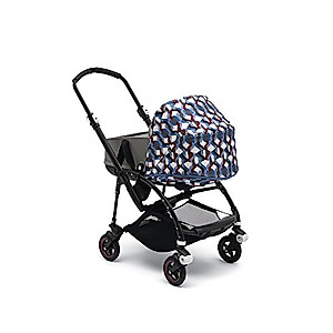 Bugaboo Bee5 Sun Canopy, Waves - Extendable Sun Shade for Full Weather Protection, Machine Washable