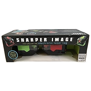 Laser Tag Electronic Game - Two Player Set - Lights, Vibration & Sound, Infrared Technology