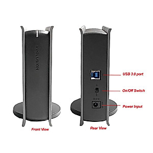 Avolusion PRO-5X Series 4TB USB 3.0 External Gaming Hard Drive Works for PS4 Original, Slim & Pro (Grey)