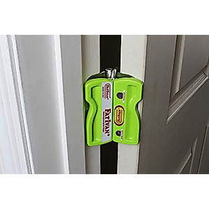 The Original Fat Ivan Fold Up Doorstop Wedge with Magnet - Green (2 Pack)