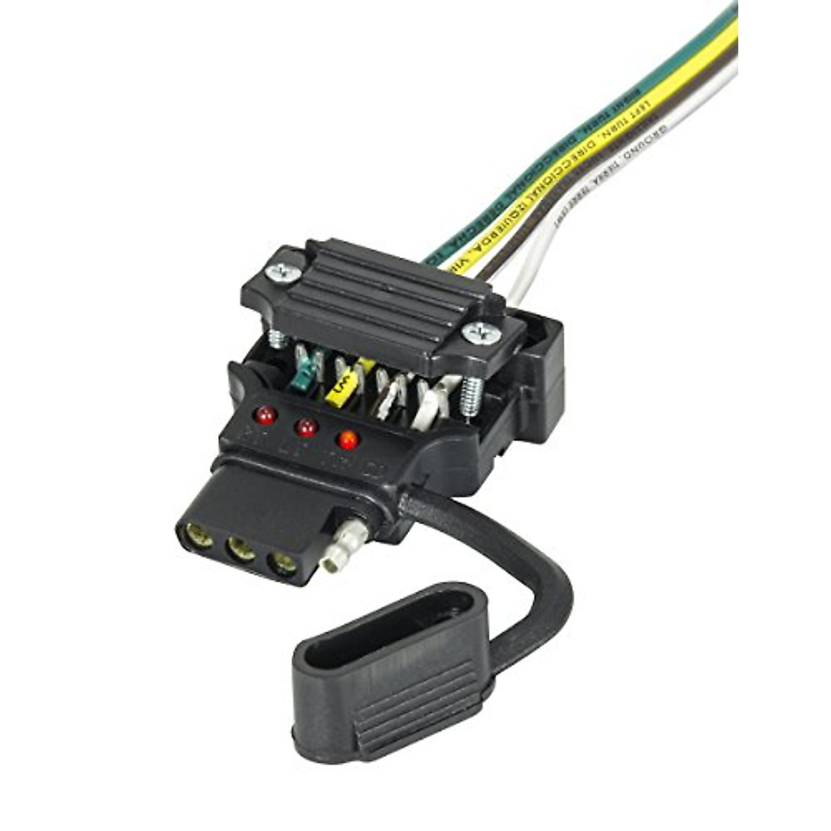 Hopkins Towing Solutions Endurance 48190 Quick Fix Vehicle Side 4-Flat Connector