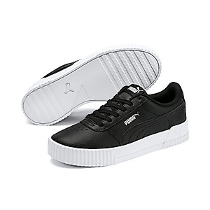 Puma Women's Carina L Sneaker, White, 8