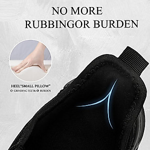 Linenghs Womens Tennis Shoes Black