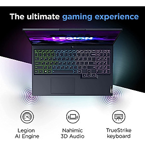 Lenovo Legion 5 Gaming Laptop, 15.6" FHD 165Hz Display, AMD Ryzen 7 5800H, GeForce RTX 3050Ti, 32GB RAM, 1TB NVMe PCIe SSD, RGB Backlit Keyboard, Wireless-AX, DP, HDMI, Windows 11 Home