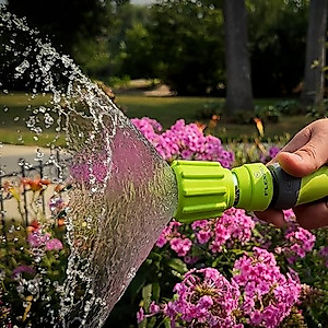 Flexzilla Garden Hose Nozzle - Heavy Duty Twist Action, NFZG62, ZillaGreen™