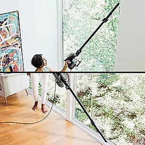 Shark Rocket Ultra-Light Corded Stick Multi-Surface Vacuum, Black (HV301-BK) with Handheld Conversion, Crevice Tool, Upholstery Tool and Dusting Brush