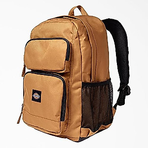 Dickies Double Pocket Backpack, Brown Duck, AL