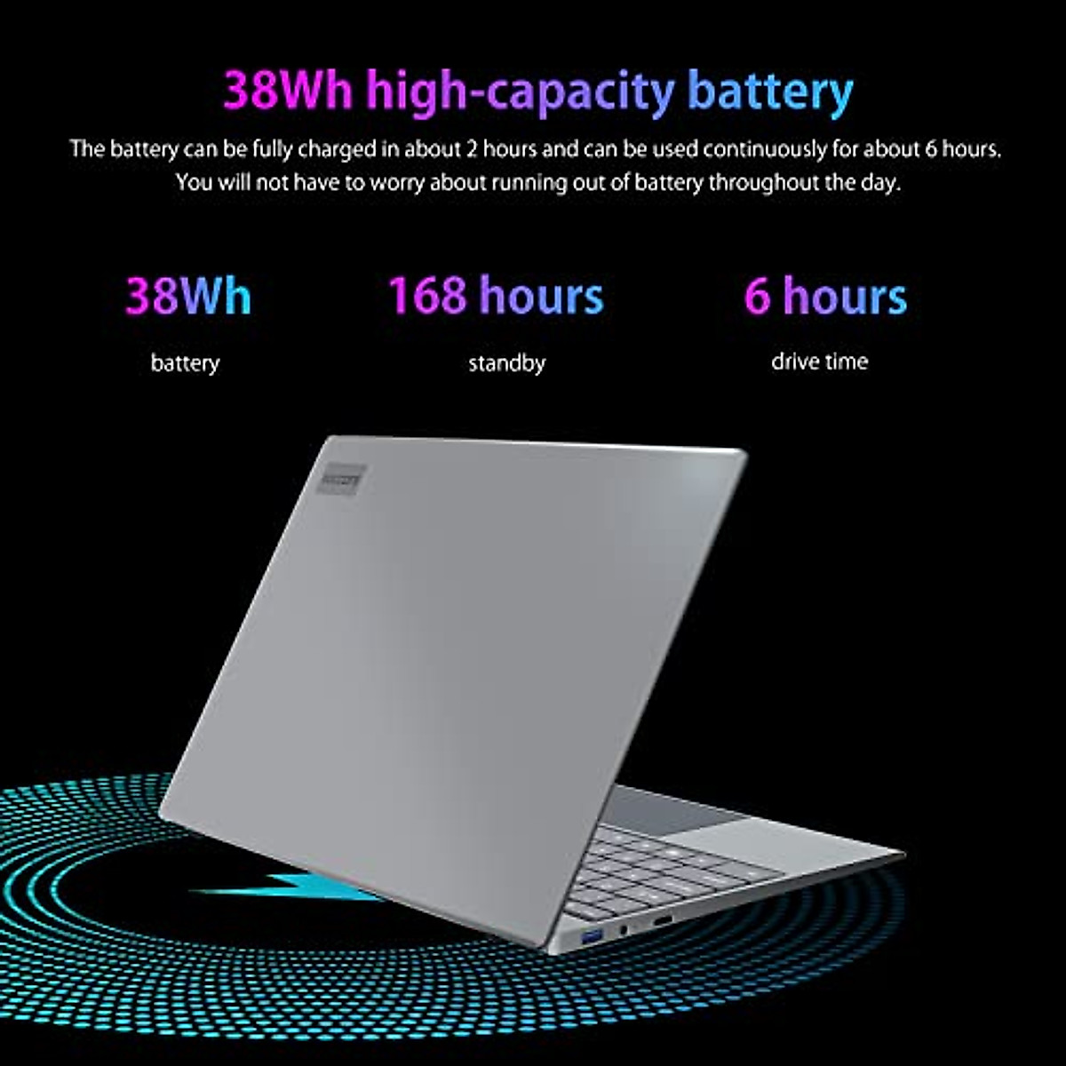 Windows 11 Laptop, 16GB RAM 256G SSD 512GB TF Card Expansion ,15.6 Inch N5095 Quad core, FHD 1920*1080 IPS Display, HDMI,2.4/5G/AC WiFi, Thin& Light Notebook , All-Metal Body,Office Built-in