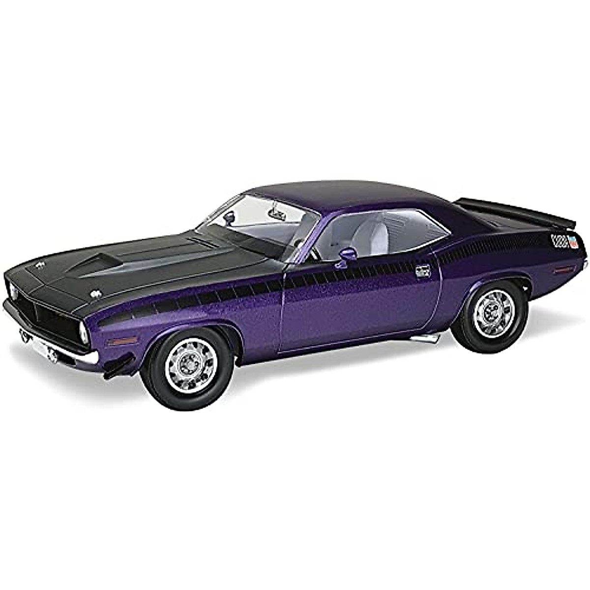 Revell 85-4416 '70 Plymouth AAR Cuda Model Car Kit 1:25 Scale 143-Piece Skill Level 5 Plastic Model Building Kit, Purple