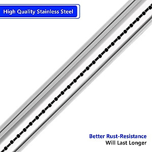 ProFire Burner for Weber Q100, Q120, Q1000, Q1200, Baby Q Gas Grill, 17inch 304 Stainless Steel Burner Tube 386001, 386002, 516002, 516001, 50060001, 51060001 Replacement Part 69957, 41657 60040