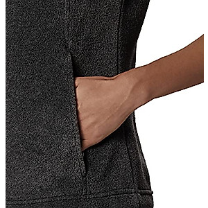 Columbia Women's Benton Springs Vest, Charcoal Heather, XX-Large