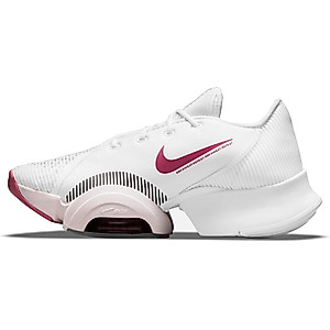 Nike Womens Air Zoom Superrep HIIT Class Shoe (10, White/Archaed Pink, Numeric_10)