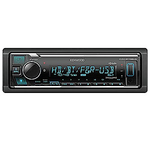 Kenwood KMM-BT728HD Bluetooth Digital Media Receiver Supports Amazon Alexa