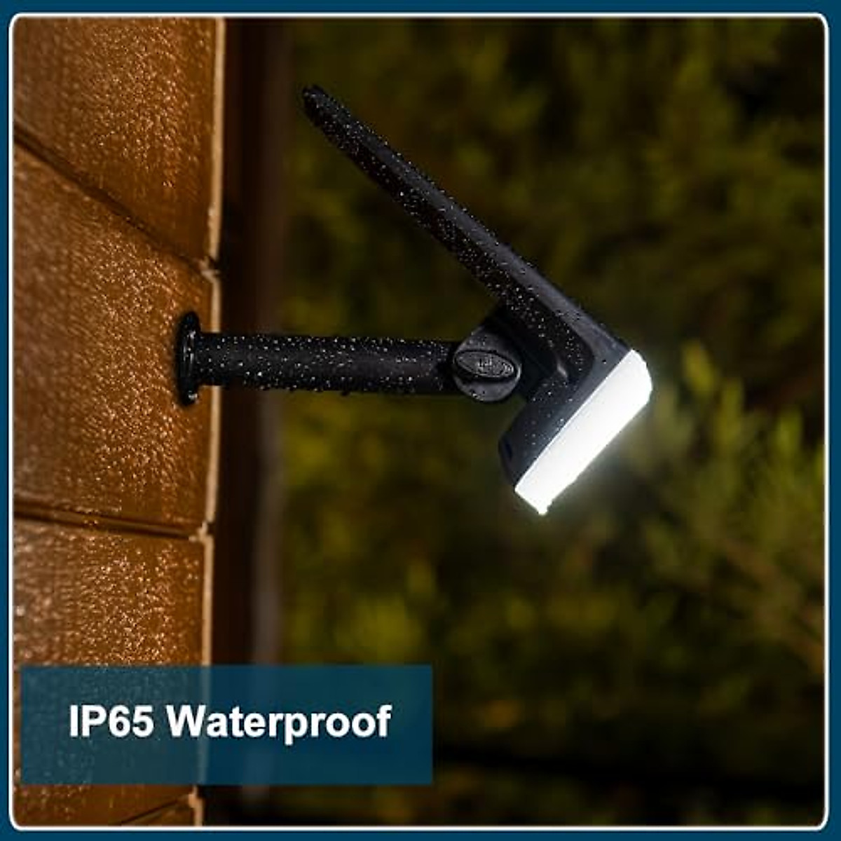 CASAZERO Solar Landscape Spotlights, Color Changing RGB Landscape Path Lights with 24LEDs 6500K 600LM Waterproof Tree Lights Solar Halloween Lights-2 Pack