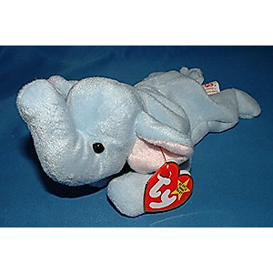 Ty Beanie Baby Peanut - MWMT (Elephant light Blue 1995) ^G#fbhre-h4 8rdsf-tg1324707
