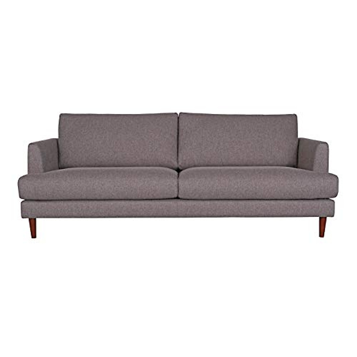Amazon Brand – Rivet Canton Deep Mid-Century Modern Sofa Couch, 88.6"W, Dark Grey