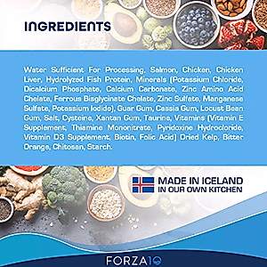 Forza10 Wet Diabetic Cat Food for Diabetic Support and Control, Fish Flavor Canned Cat Food Wet, for Adult Cats with Diabetes, 3.5 Ounce Cans, 32 Pack Case