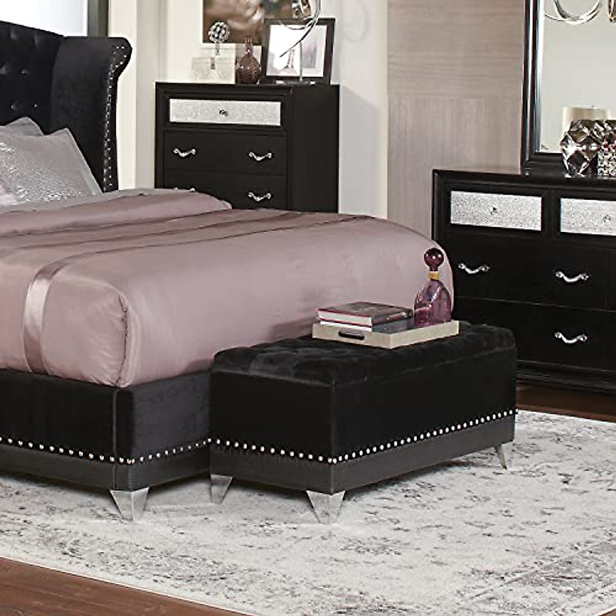 Coaster Furniture Bedroom Trunk Black 300644