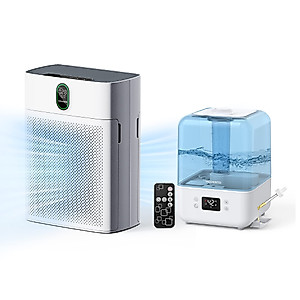 MORENTO HY4866 Air Purifiers for Large Room 4.5L Humidifier, White