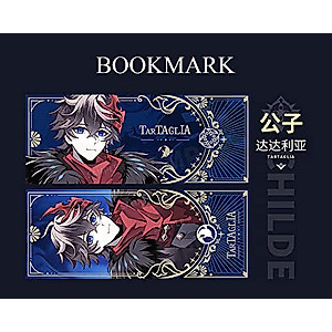 Genshin Impact Fatui Bookmark - Eleven Harbingers Collectible (Bookmark Set)