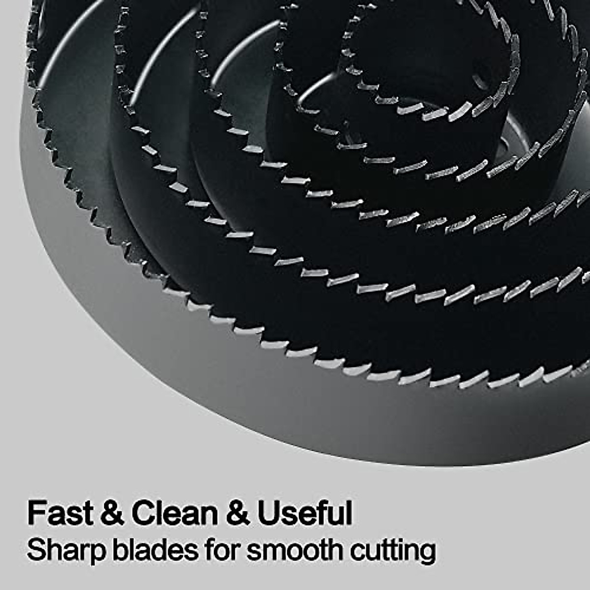 GMTOOLS Hole Saw Set, 19Pcs Hole Saw Kit with General Purpose 3/4" to 5"(19-127mm) Saw Blades, Mandrels, Drill Bits, Installation Plate, Hex Key with Storage Case, Idear for Wood, Plywood, PVC Board