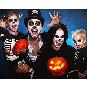 COVACURE Face Paint Kit for Kids - 22 Vibrant colors and 160-piece Kit for Face Painting, Non-Toxic & Hypoallergenic Face Painting Kit for Halloween Makeup, Cosplay, Carnivals and Stage Performance