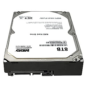 MaxDigitalData 8TB 7200 RPM 256MB Cache SATA 6.0Gb/s 3.5" Internal Hard Drive for NAS Network Storage (MD8000GSA25672NAS) - 3 Years Warranty