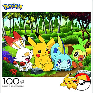 Buffalo Games - Pokemon - Galar Friends - 100 Piece Jigsaw Puzzle