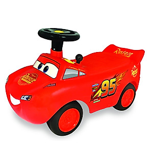 Kiddieland Toys Limited My Lightning McQueen Racer Ride On,Multi, Large