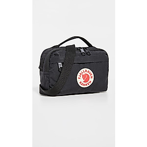 Fjallraven Women's Kanken Hip Pack, Black, One Size
