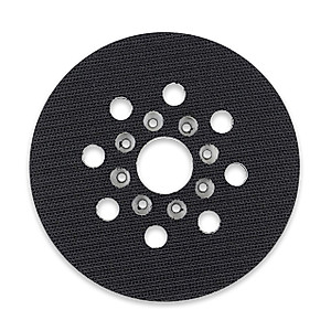 5" 8 Hole Hook and Loop Hard Sanding Backing Pad Replacement for Bosch RS035 - Fits ROS10 and ROS20VS Sanders