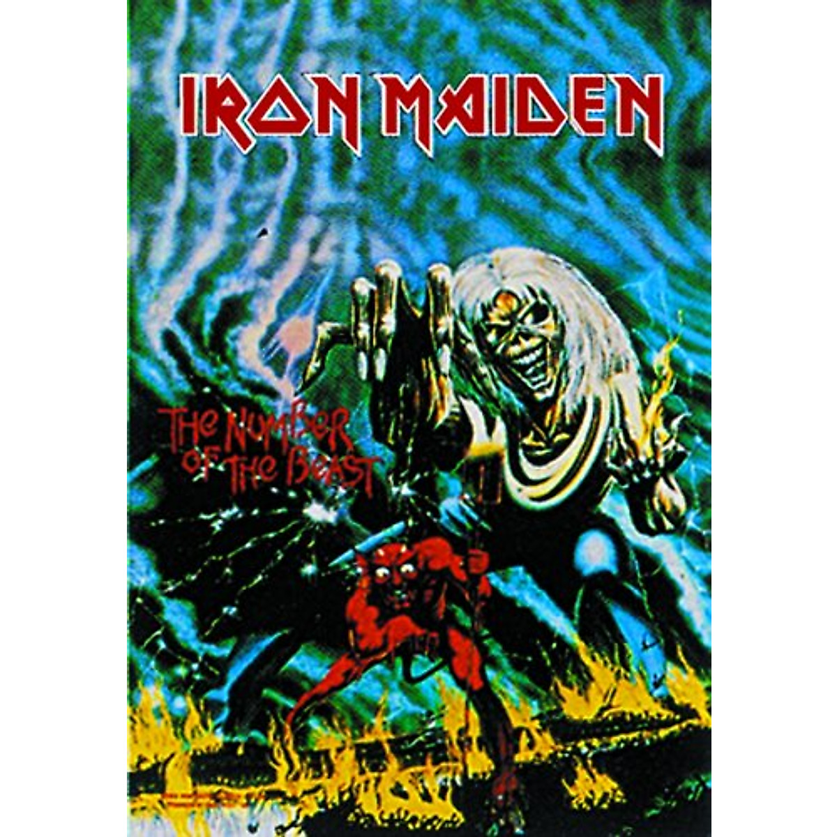 Iron Maiden - The Number of The Beast Fabric Poster 30 x 40in