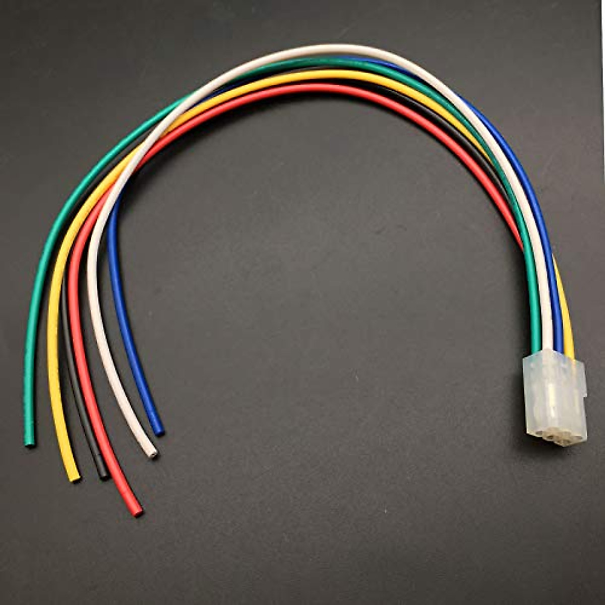 Compatible with Western Snow Plow 6 pin Control Harness Repair End 27070 Connector Pigtail