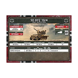 Flames of War: Late War: German: SdKfz 10/4 Light AA Platoon (GBX147)