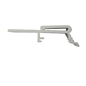 VERTICAL BLIND Dust Cover VALANCE CLIPS for 1 1/2" V3000 Track (4-Pack)