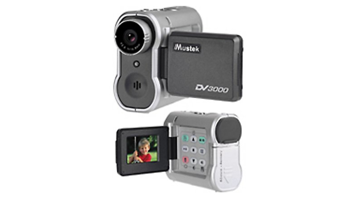 Mustek DV3000 Multi-Function Digital Video Camera - Compact & Versatile
