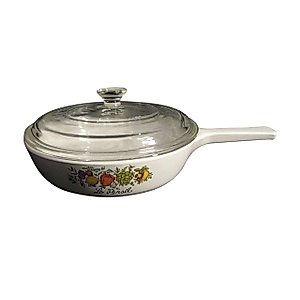 Vintage Corningware Spice of Life 6 1/2 inch Saucepan with Handle P-83-B
