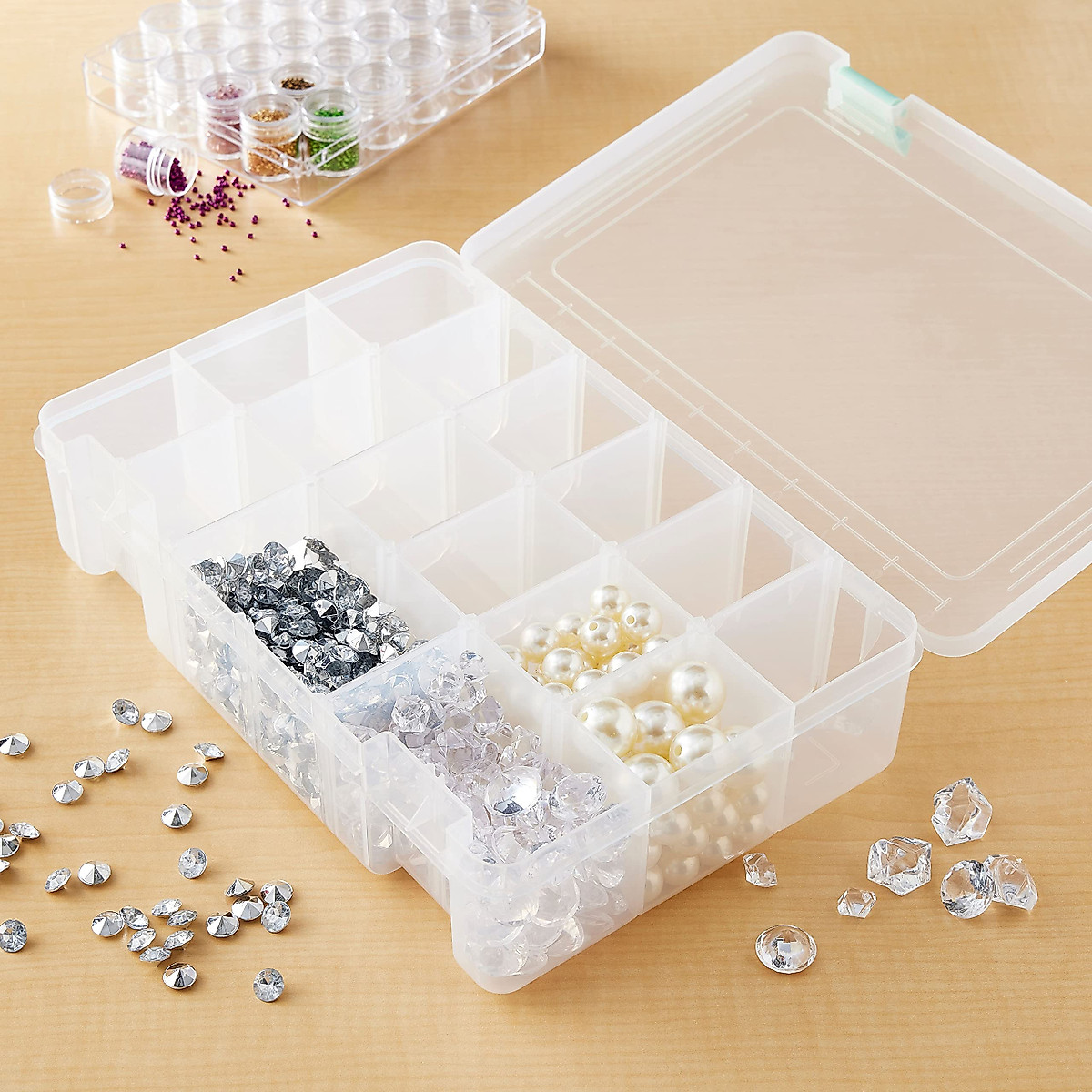 8 Pack: Deep Customizable Storage Organizer by Simply Tidy®