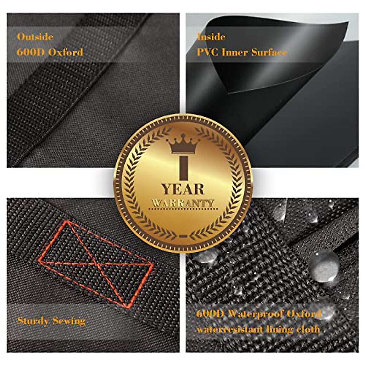 22 inch Griddle Carry Bag Fit for Blackstone 22 inch Griddle with Hood Lid and Stand,Perfect Fit for Blackstone 22 inch Griddle with Hood and Stand Heavy Duty 600D Waterproof griddle carry bag