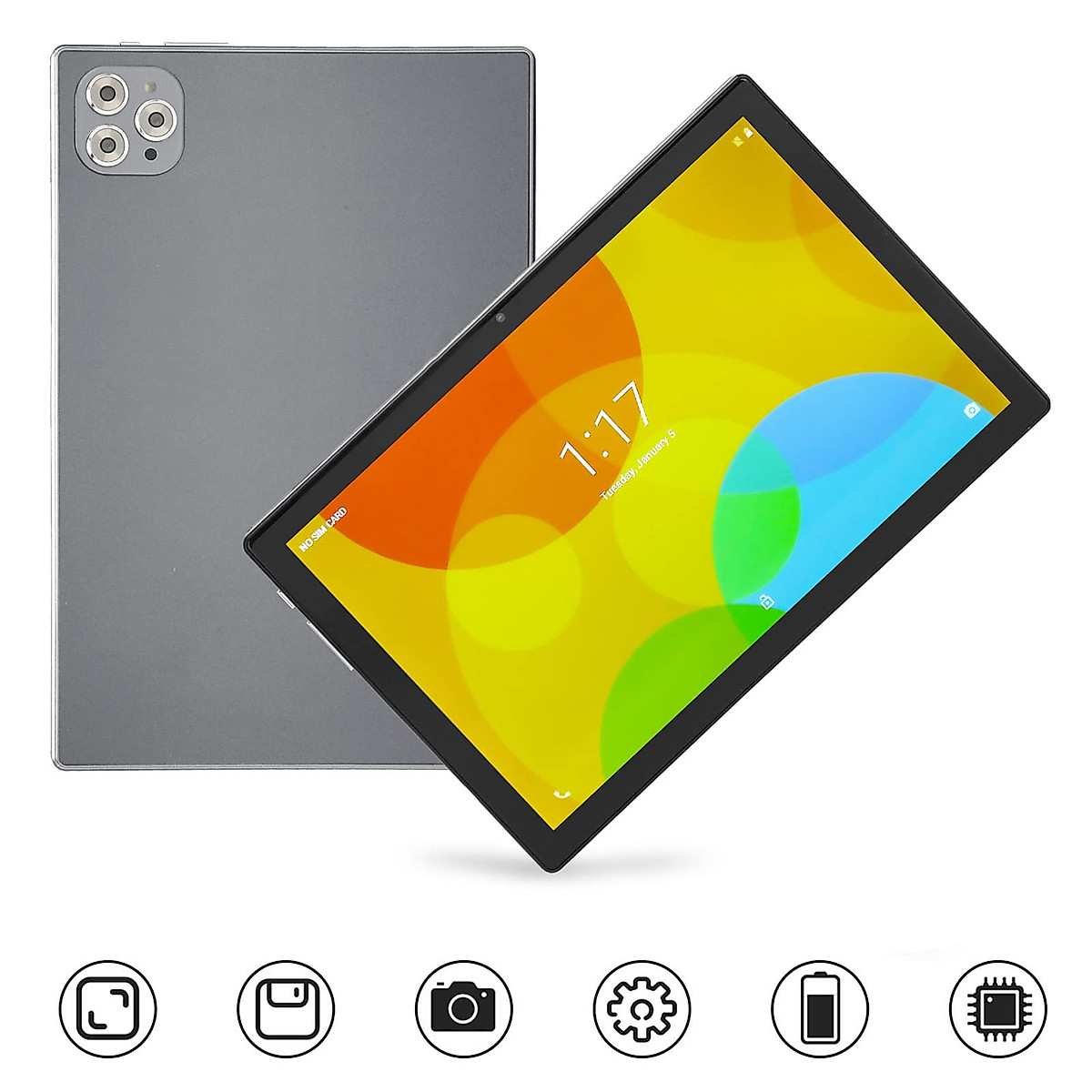 VINGVO Travel Tablet PC 100-240V with 10.1 Inch Tablet, OctaCore Processor and Long Battery Life (US Plug)
