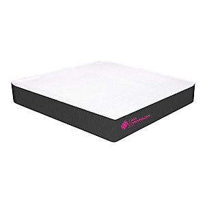 CASA COPENHAGEN Designed in Denmark 6 Inch Cool Fusion Memory Foam Mattress Pressure Relieving, 75 x 39 inches,Bed-in-a-Box - Twin