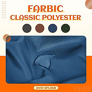 RULAER Chair Cushions 24x24x3inch Outdoor Double Piping Waterproof Patio Seat Cushion Washable with Carrying Handle Outdoor Furniture Chair Pad