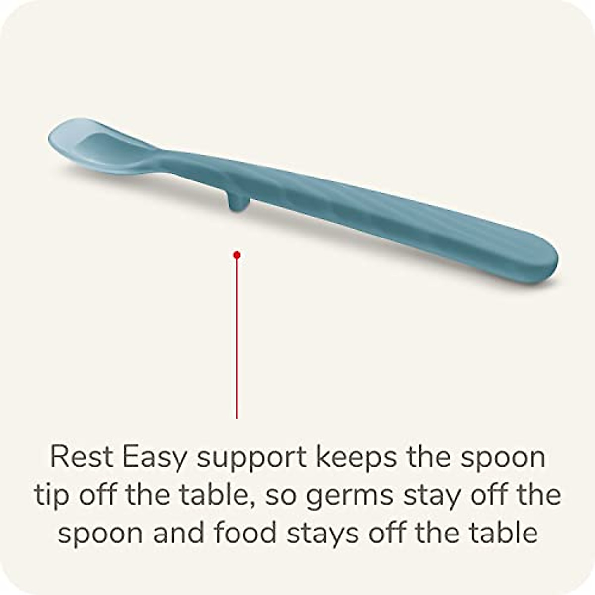 NUK Rest Easy Baby Spoons, 12-Pack