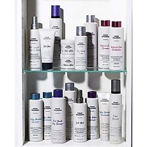 FOUR REASONS Purple Shampoo - Eliminates Brassy Tones in Blonde, Platinum, Gray Hair - Vegan & Cruelty-Free Toner - 10.15 fl oz