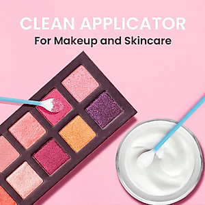 Fran Wilson EYE TEES COTTON TIPS 80 Count (6 PACK) - Precision Makeup Applicator, Double-sided Swabs with Pointed and Rounded Ends for Perfect Blending, Effective Cleaning and Precise Touch-ups