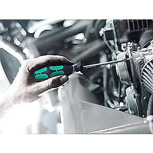 Wera - 5105650001 Kraftform Plus 334/6 Screwdriver Set with Rack and Lasertip, 6-Pieces