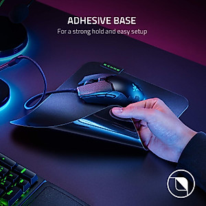 Razer Sphex V3 Hard Gaming Mouse Mat: Ultra-Thin Form Factor - Tough Polycarbonate Build - Adhesive Base - Large